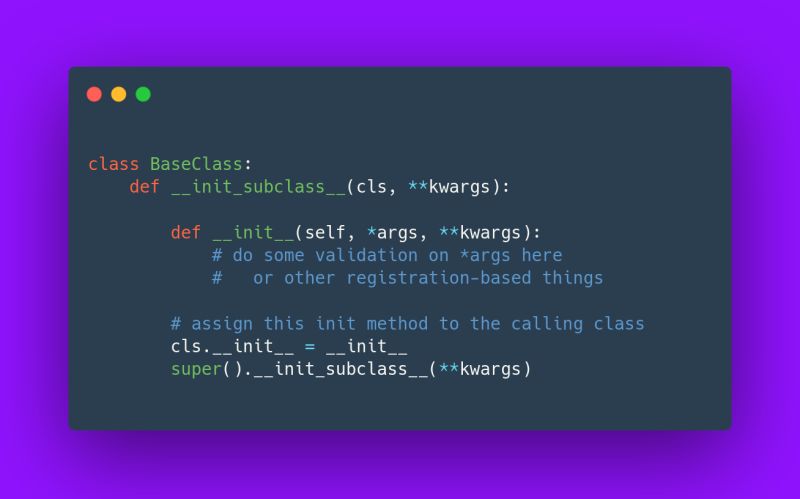 Aadidev S. on LinkedIn: #metaprogramming #pep487 #python # ... Aadidev S. on LinkedIn: #metaprogramming #pep487 #python # ...