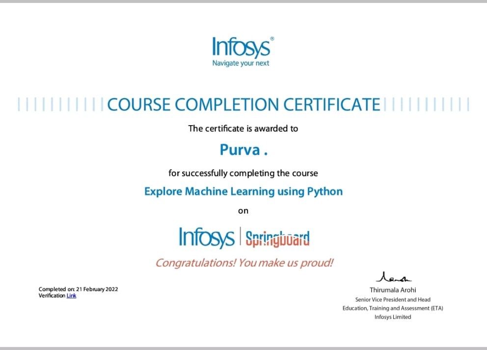#python #ml #chitkarauniversity | Purva #python #ml #chitkarauniversity | Purva