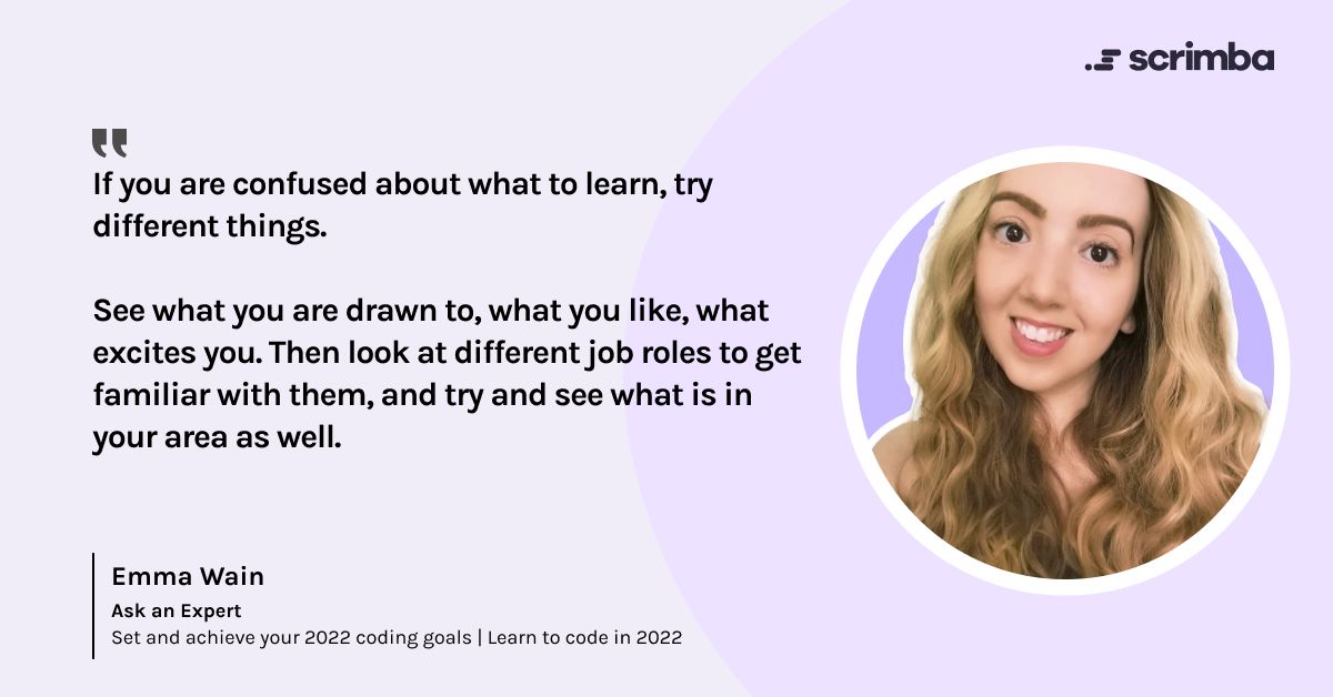 Scrimba on LinkedIn: #learningtocode #juniordev #coding Scrimba on LinkedIn: #learningtocode #juniordev #coding