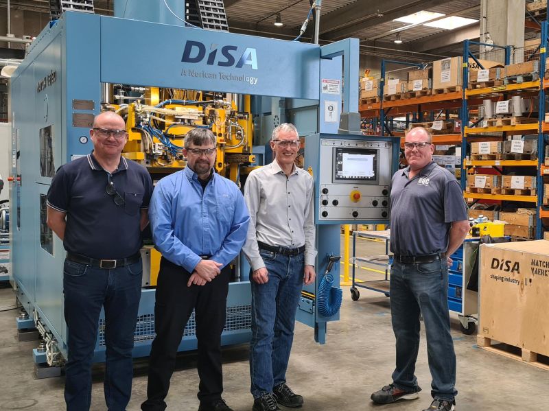 DISA Industries A/S on LinkedIn: #disa #greensand #aluminium DISA Industries A/S on LinkedIn: #disa #greensand #aluminium
