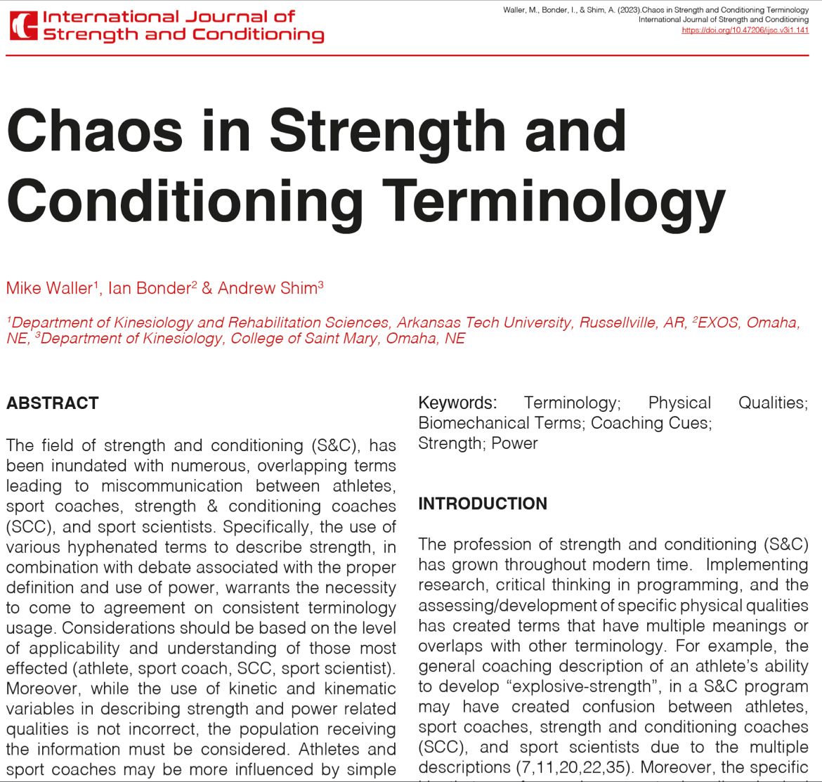 IUSCA on LinkedIn: 🚨Published Today!🚨 Chaos in Strength and ... IUSCA on LinkedIn: 🚨Published Today!🚨 Chaos in Strength and ...