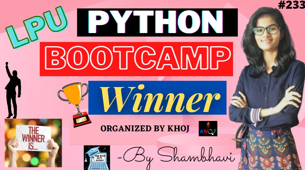 Shambhavi Gupta on LinkedIn: #python #pythonprogramming #bootcamp # ... Shambhavi Gupta on LinkedIn: #python #pythonprogramming #bootcamp # ...