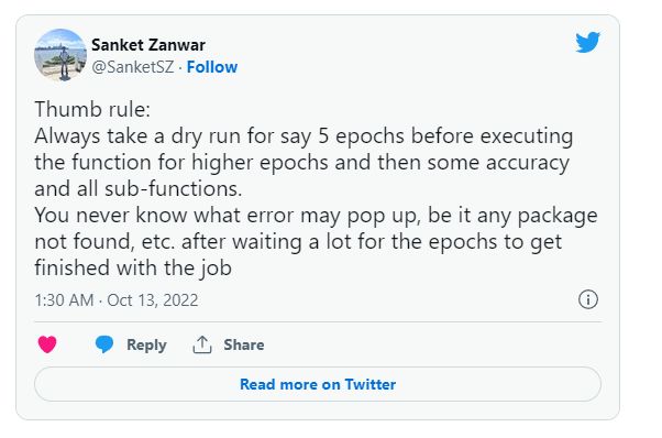 Sanket Zanwar on LinkedIn: #deeplearning #machinelearning #accuracy Sanket Zanwar on LinkedIn: #deeplearning #machinelearning #accuracy
