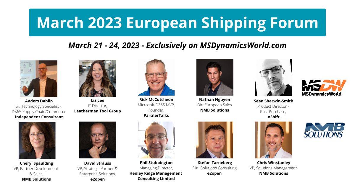 Adam Berezin on LinkedIn: #dynamics365 #shipping #msdyncomm # ... Adam Berezin on LinkedIn: #dynamics365 #shipping #msdyncomm # ...