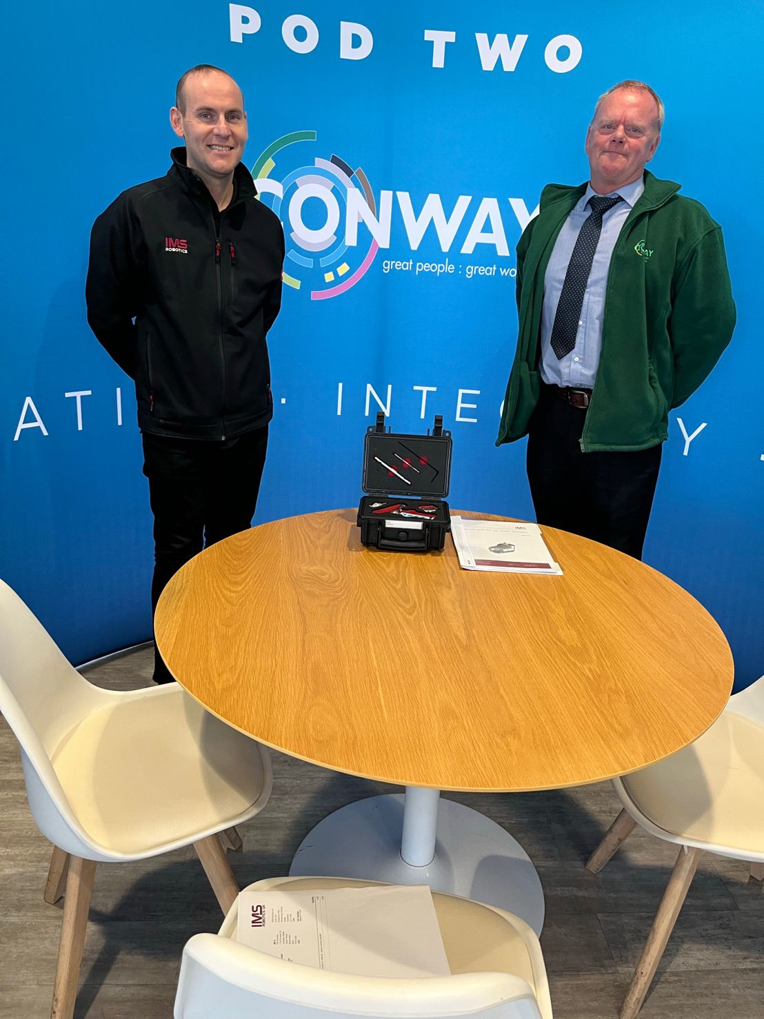 Enjoyed handing over a new “Angular Gear” to Simon Lapworth of FM ... Enjoyed handing over a new “Angular Gear” to Simon Lapworth of FM ...