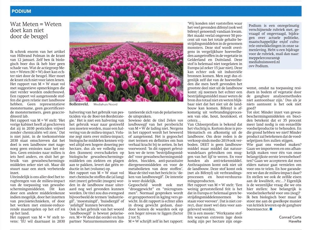 Johan Moes op LinkedIn: De 'conclusies' van Meten is Weten een ... Johan Moes op LinkedIn: De 'conclusies' van Meten is Weten een ...