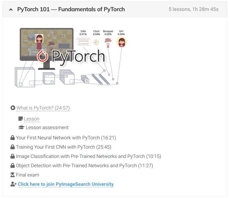 Adrian Rosebrock on LinkedIn: #pytorch #pyimagesearch #python # ... Adrian Rosebrock on LinkedIn: #pytorch #pyimagesearch #python # ...