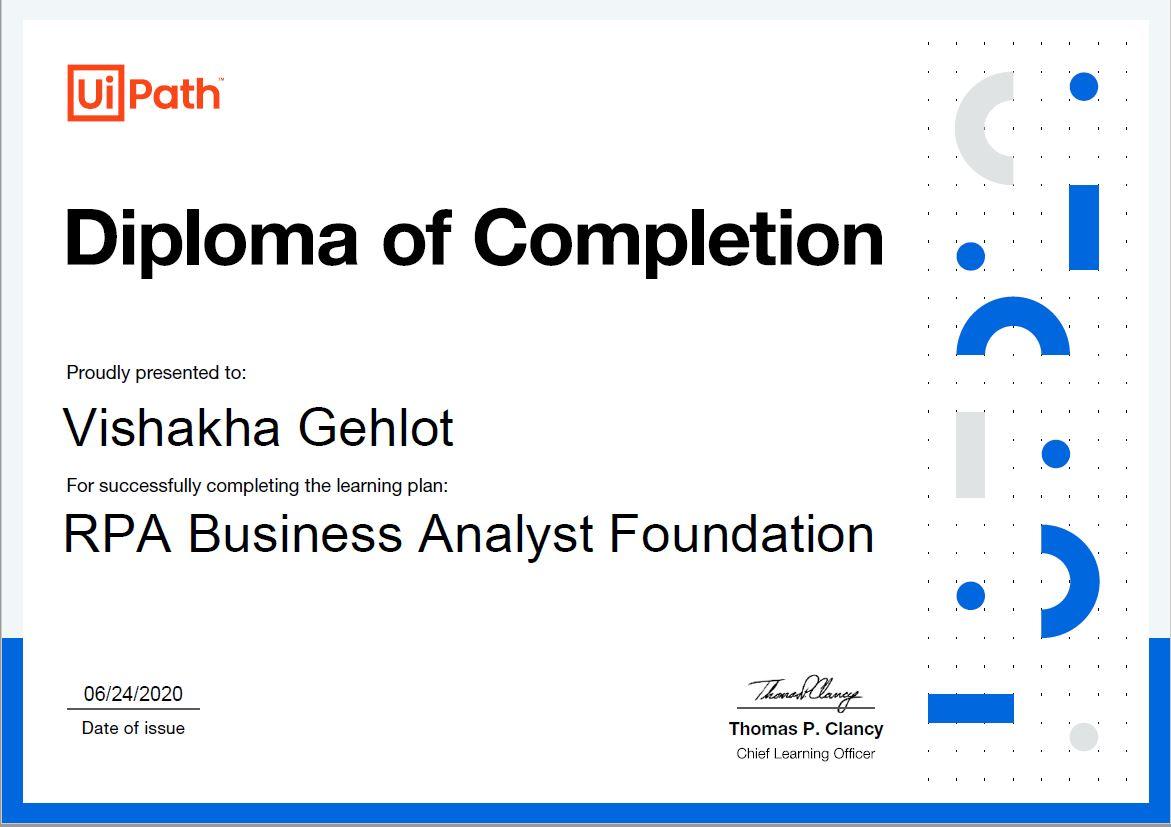 Vishakha Gehlot, PMP® on LinkedIn: #uipath #rpa #digitaltrasformation # ... Vishakha Gehlot, PMP® on LinkedIn: #uipath #rpa #digitaltrasformation # ...