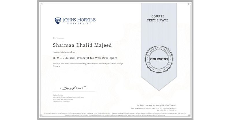 Shaimaa Majeed on LinkedIn: #html #webdevelopment #css #javascript Shaimaa Majeed on LinkedIn: #html #webdevelopment #css #javascript