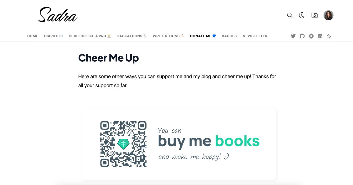 Sadra Yahyapour on LinkedIn: #thankyou #donation Sadra Yahyapour on LinkedIn: #thankyou #donation