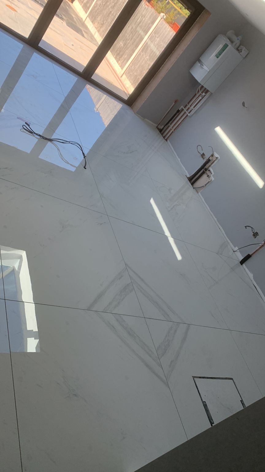 Nico Tiling on LinkedIn: 1200x1200 massive size and heavy completed 80m2 Nico Tiling on LinkedIn: 1200x1200 massive size and heavy completed 80m2