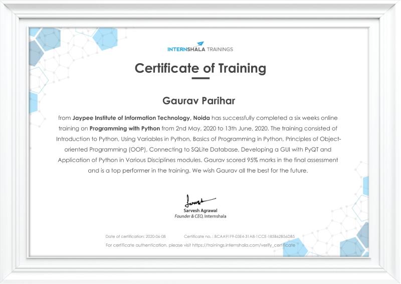 Gaurav Parihar on LinkedIn: #machinelearning #artificialintelligence # ... Gaurav Parihar on LinkedIn: #machinelearning #artificialintelligence # ...