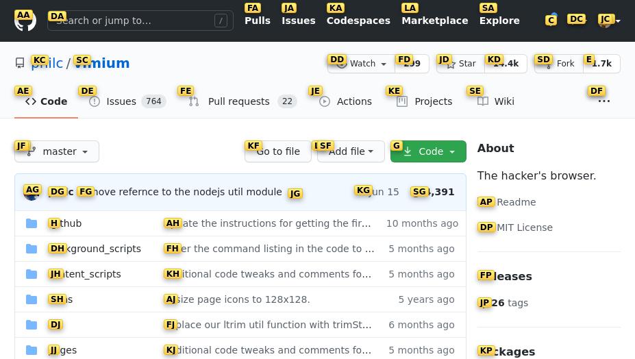 Abdus A. on LinkedIn: #hacker #browser #vim #keybindings #code #developers Abdus A. on LinkedIn: #hacker #browser #vim #keybindings #code #developers