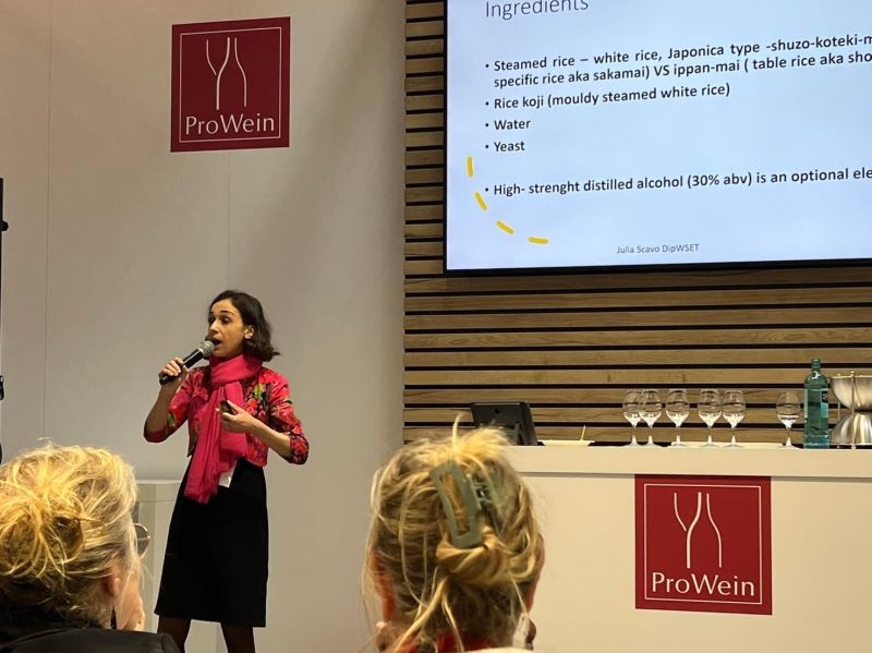 Julia Scavo DipWSET on LinkedIn: #sake #nihonshu #prowein #jss Julia Scavo DipWSET on LinkedIn: #sake #nihonshu #prowein #jss