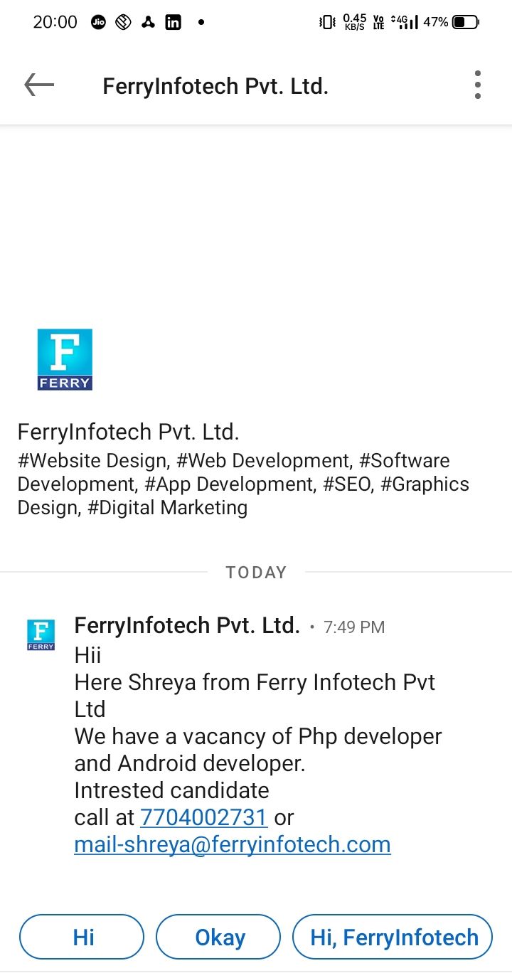 Puneet yadav on LinkedIn: #job Puneet yadav on LinkedIn: #job