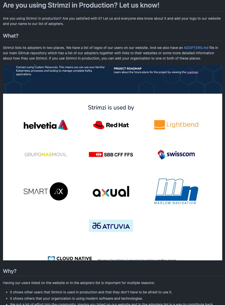 Jakub Scholz on LinkedIn: #strimzi Jakub Scholz on LinkedIn: #strimzi