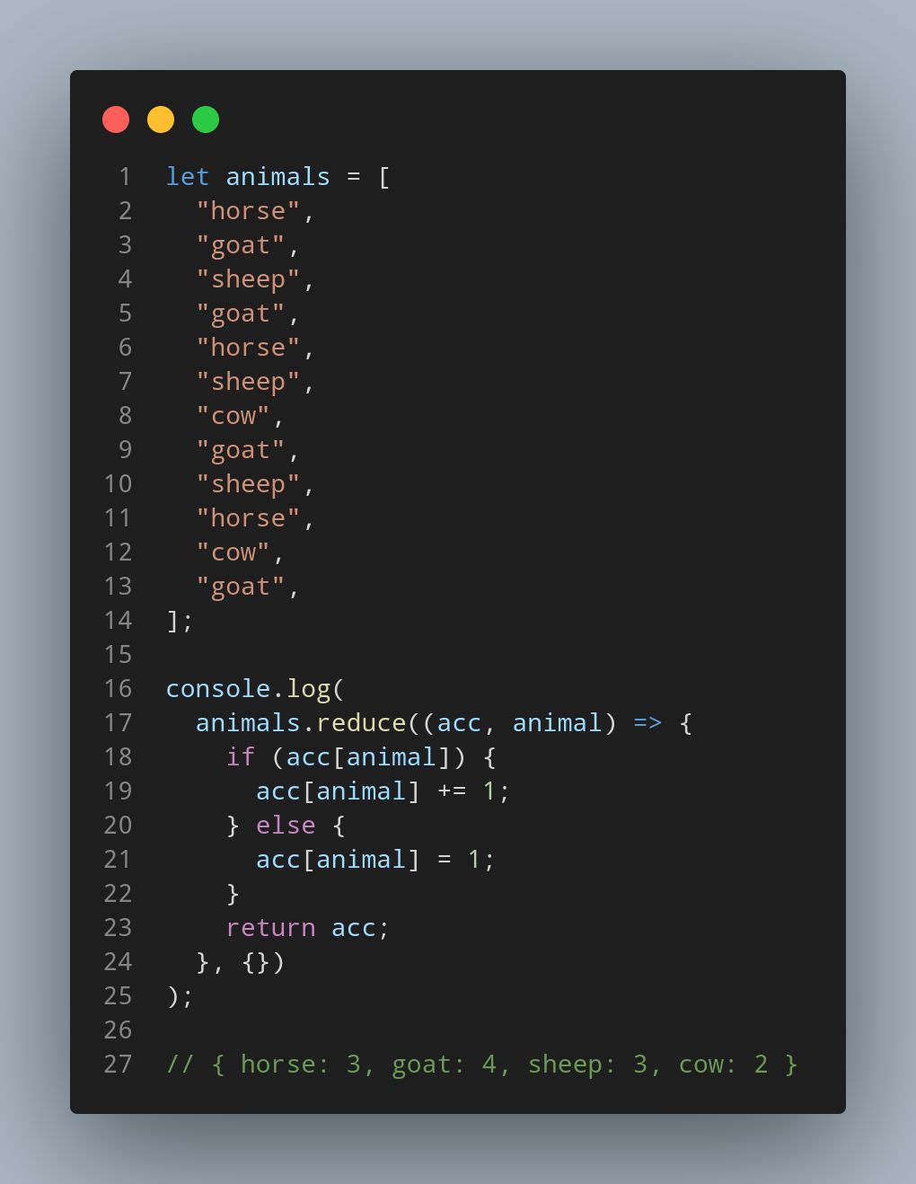 Kekeli Dogbevi on LinkedIn: Array.prototype.reduce() is arguably one of ... Kekeli Dogbevi on LinkedIn: Array.prototype.reduce() is arguably one of ...