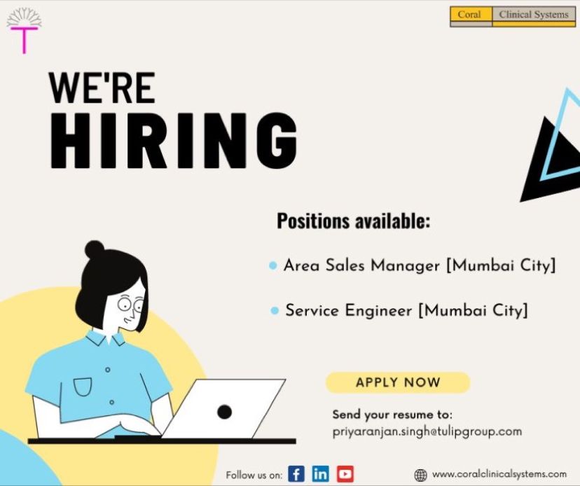 Tulip Diagnostics Pvt Ltd a leading IVD company is hiring for the ... Tulip Diagnostics Pvt Ltd a leading IVD company is hiring for the ...
