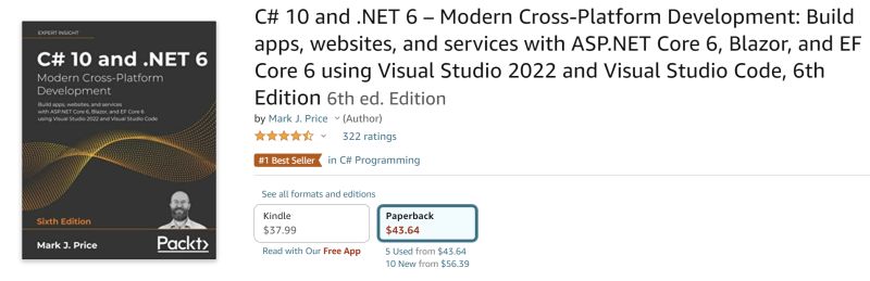 Mark J. Price on LinkedIn: #dotnet #dotnet6 #dotnet7 #csharp #csharp10 ... Mark J. Price on LinkedIn: #dotnet #dotnet6 #dotnet7 #csharp #csharp10 ...
