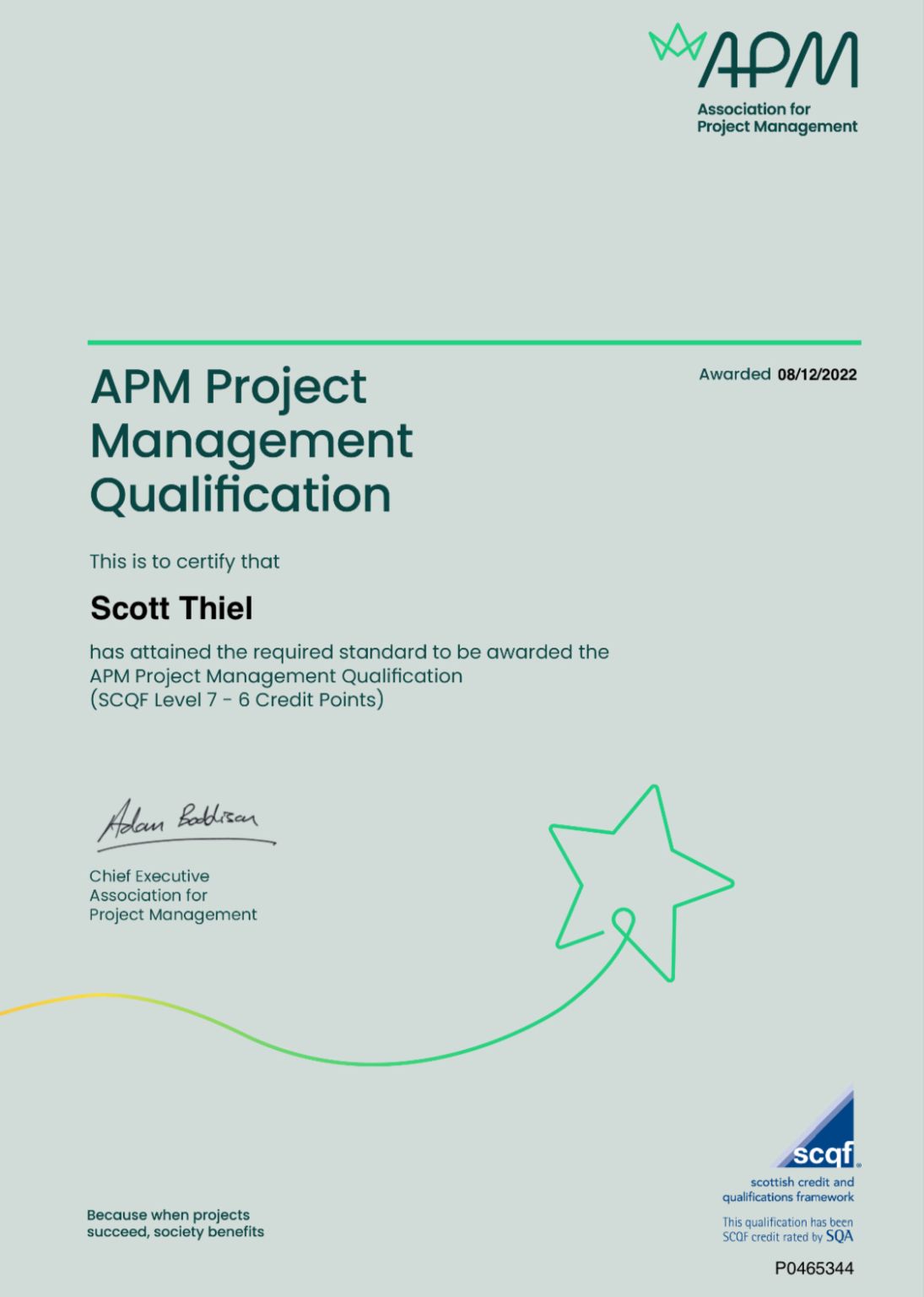 Scott Thiel on LinkedIn: I’m happy to announce that I’ve passed my APM ... Scott Thiel on LinkedIn: I’m happy to announce that I’ve passed my APM ...