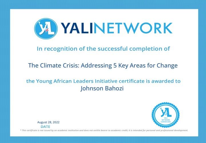 Johnson Bahozi Jr on LinkedIn: Climate change can be solved! let's do ... Johnson Bahozi Jr on LinkedIn: Climate change can be solved! let's do ...