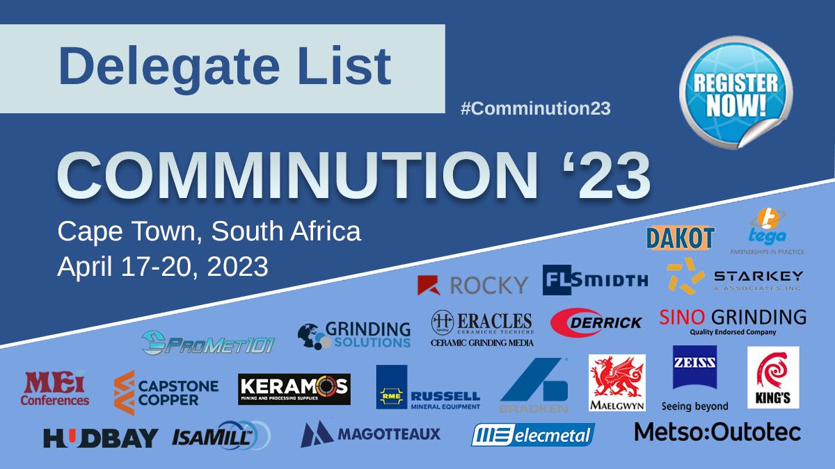 Taswald Llewelyn Moodley on LinkedIn: #comminution23 Taswald Llewelyn Moodley on LinkedIn: #comminution23