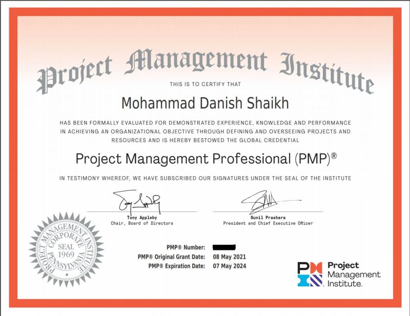 Mohammad Danish Shaikh, PMP® on LinkedIn: #Dreams & #Dedication are ... Mohammad Danish Shaikh, PMP® on LinkedIn: #Dreams & #Dedication are ...