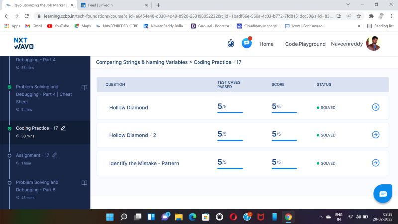 NaveenReddy Bolla on LinkedIn: Day - 39 Comparing Strings & Naming ... NaveenReddy Bolla on LinkedIn: Day - 39 Comparing Strings & Naming ...