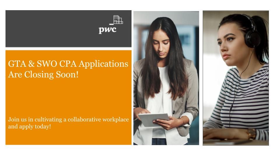 We’re proud PwC advances a culture that helps everyone to thrive. It's ... We’re proud PwC advances a culture that helps everyone to thrive. It's ...