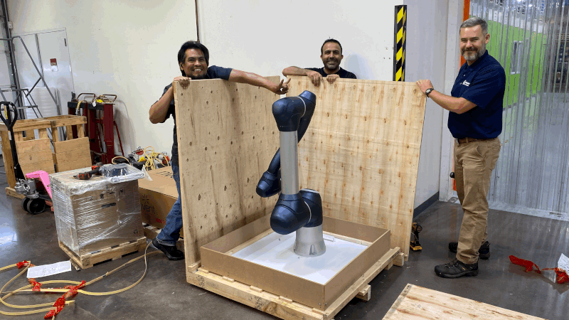 Adaptive Vision and Robotics on LinkedIn: #cobots #palletizer # ... Adaptive Vision and Robotics on LinkedIn: #cobots #palletizer # ...