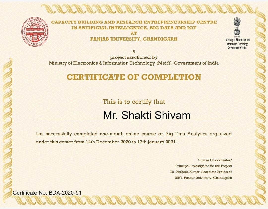 #bigdata | Shakti Shivam Tripathi #bigdata | Shakti Shivam Tripathi