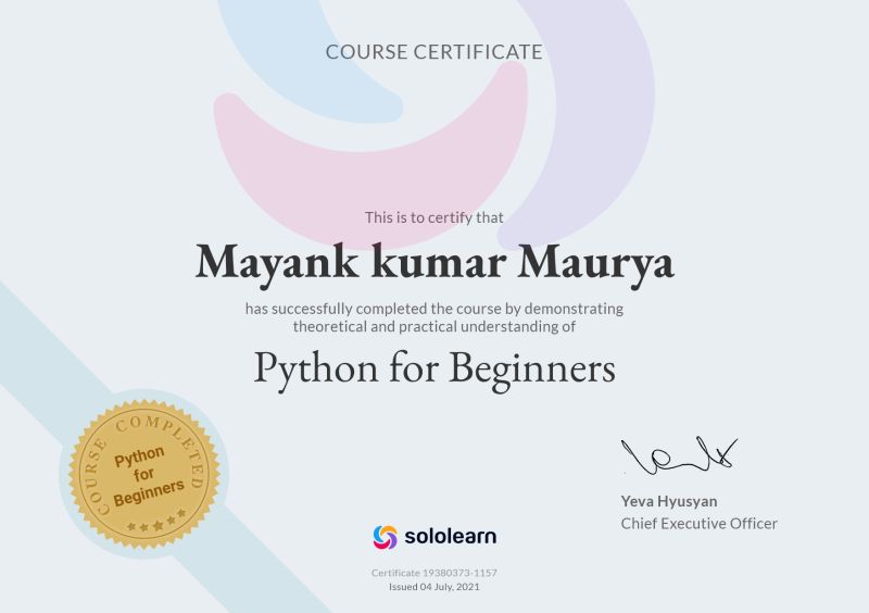 Mayank Kumar Maurya on LinkedIn: #python #pythonforbeginners # ... Mayank Kumar Maurya on LinkedIn: #python #pythonforbeginners # ...