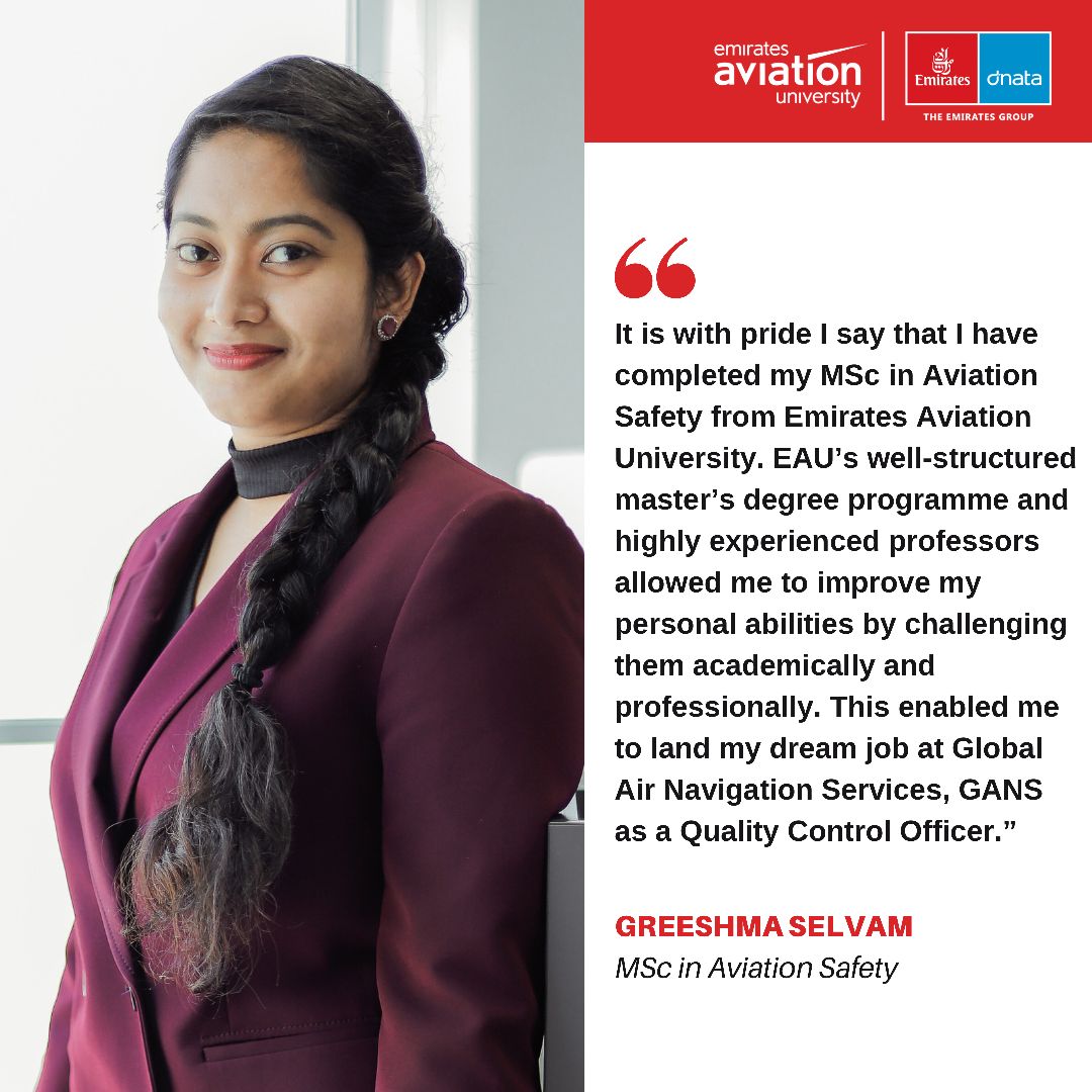 Emirates Aviation University on LinkedIn: Hear it from our graduate ... Emirates Aviation University on LinkedIn: Hear it from our graduate ...