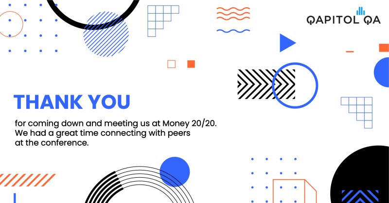 #money2020usa #fintech | Qapitol QA #money2020usa #fintech | Qapitol QA