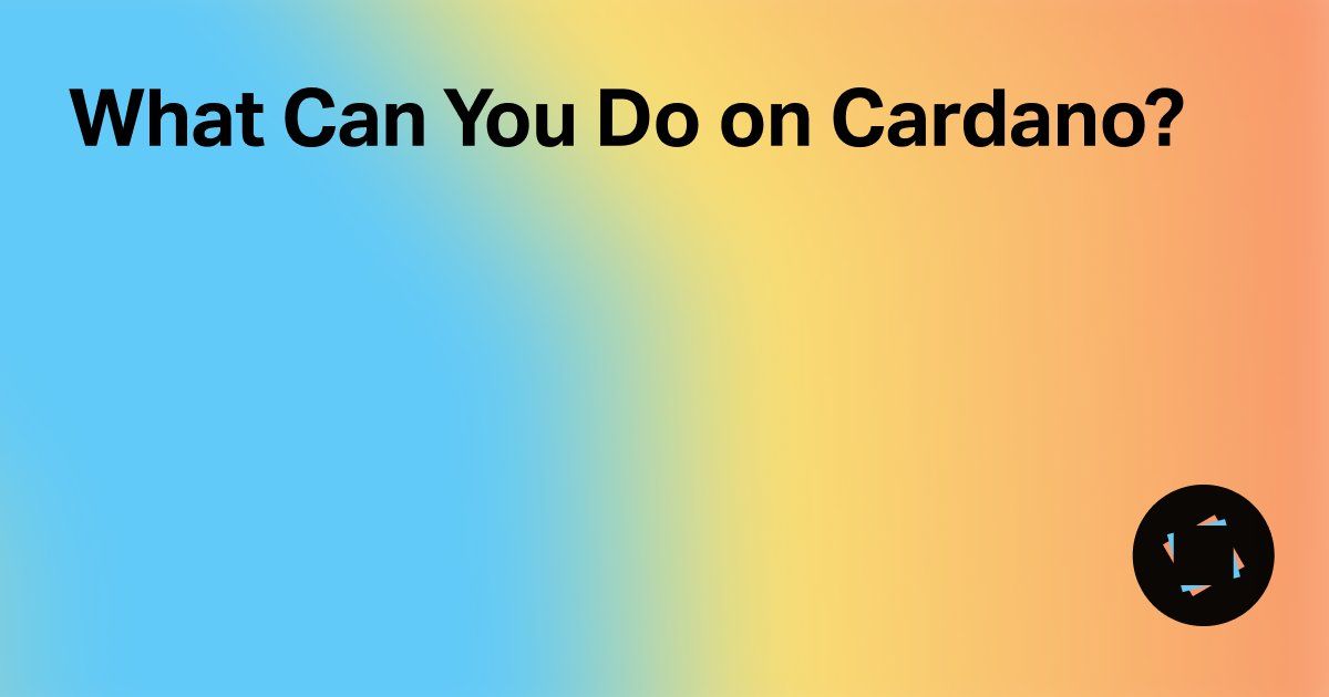 Built On Cardano on LinkedIn: New article from Built on Cardano. Built On Cardano on LinkedIn: New article from Built on Cardano.