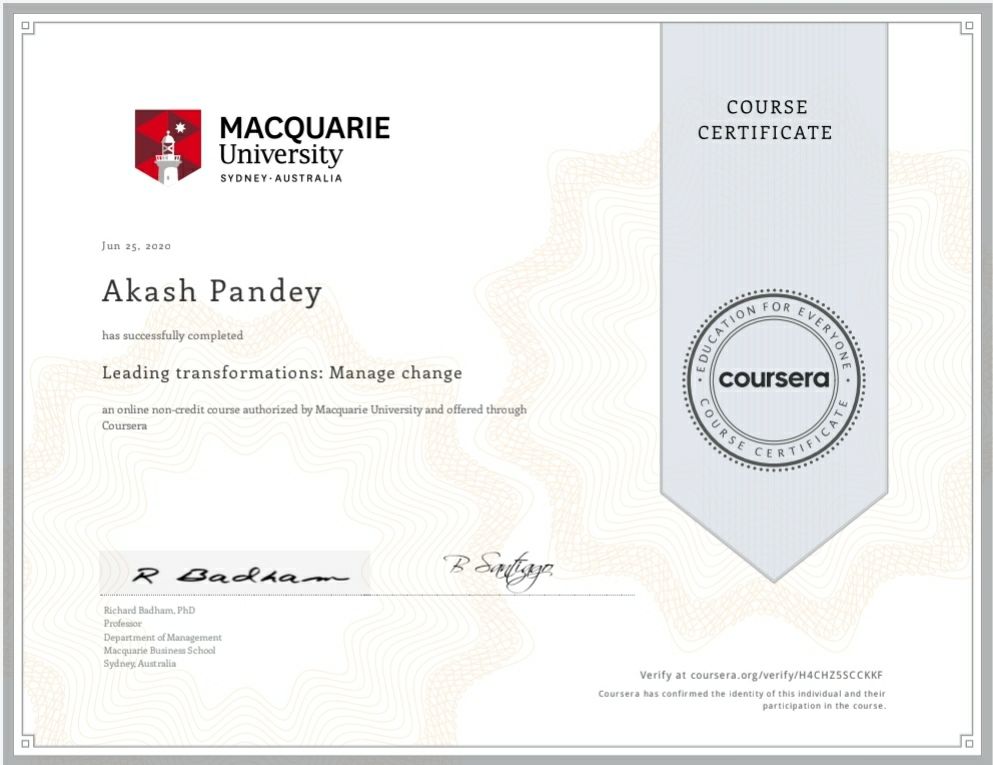 Akash Pandey on LinkedIn: #transformation Akash Pandey on LinkedIn: #transformation