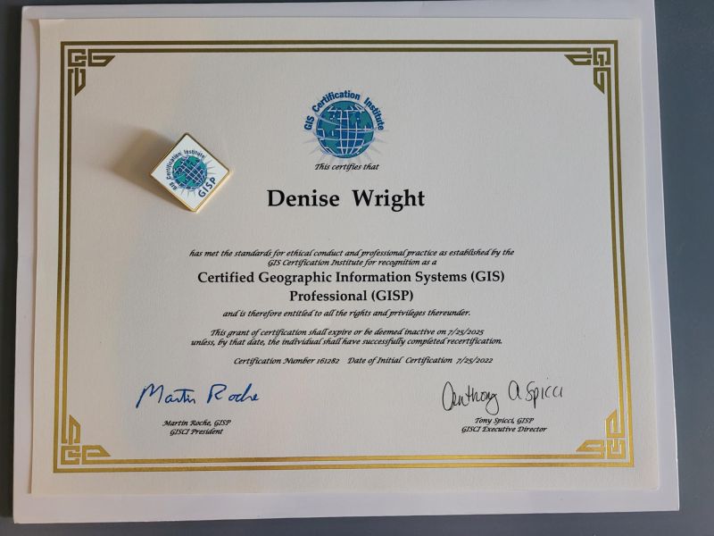 Denise Wright, GISP on LinkedIn: #gisp #gisci | 32 comments Denise Wright, GISP on LinkedIn: #gisp #gisci | 32 comments