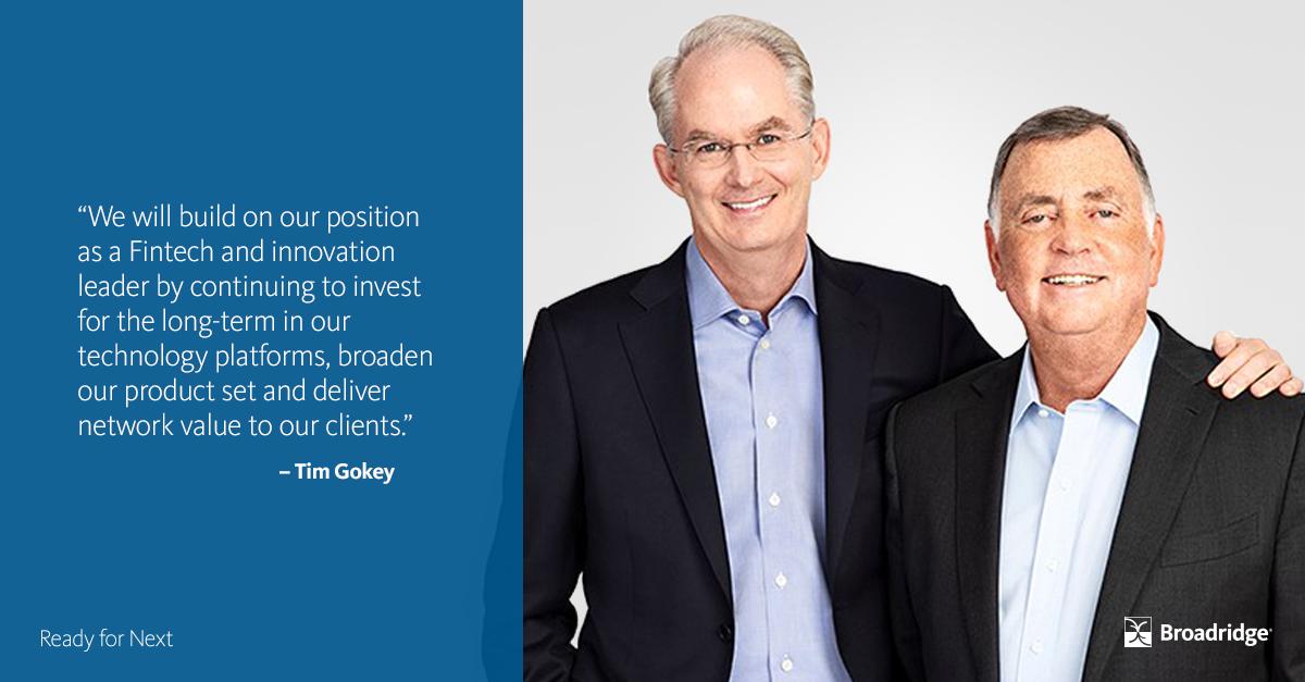 Bruce Weissman on LinkedIn: Broadridge Announces Tim Gokey Will be Next ... Bruce Weissman on LinkedIn: Broadridge Announces Tim Gokey Will be Next ...