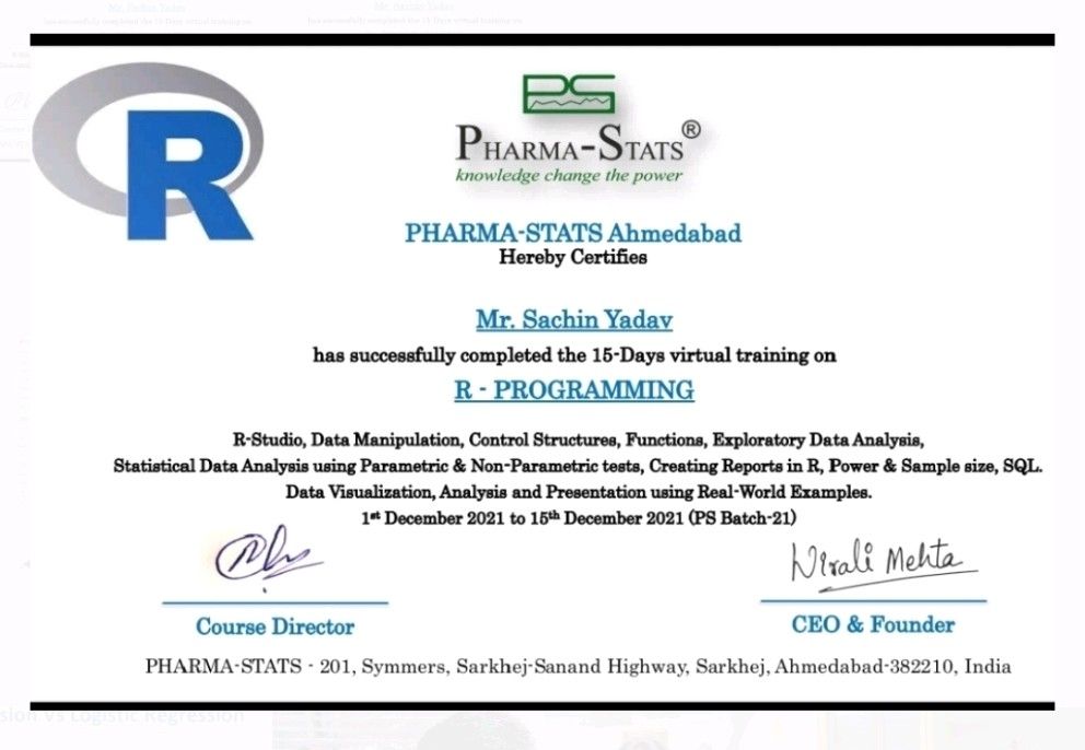 Sachin Yadav on LinkedIn: #rprogramming #statistics #programming # ... Sachin Yadav on LinkedIn: #rprogramming #statistics #programming # ...