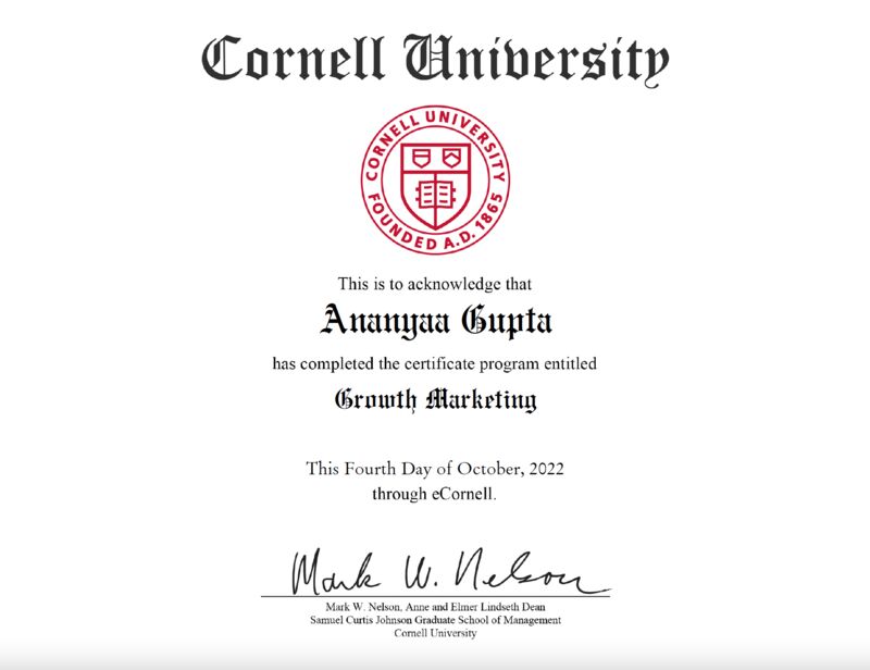 Ananyaa Gupta on LinkedIn: #marketing #growth #automation Ananyaa Gupta on LinkedIn: #marketing #growth #automation