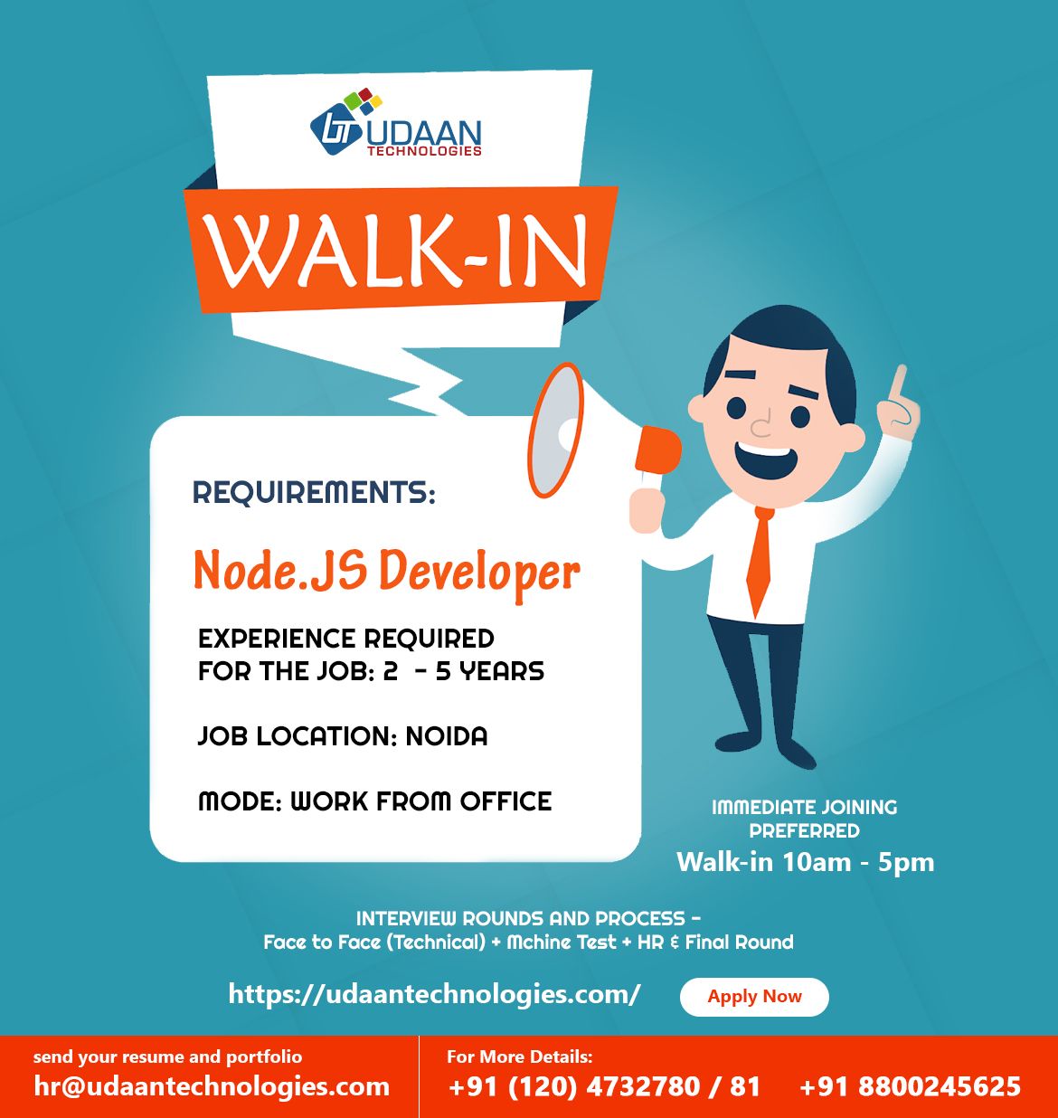 Deepak kumar kashyap on LinkedIn: #hiring #job #nodejs #experience # ... Deepak kumar kashyap on LinkedIn: #hiring #job #nodejs #experience # ...