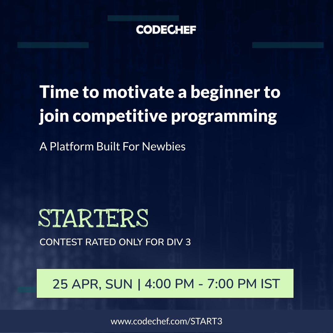 #programming #coding | CodeChef #programming #coding | CodeChef