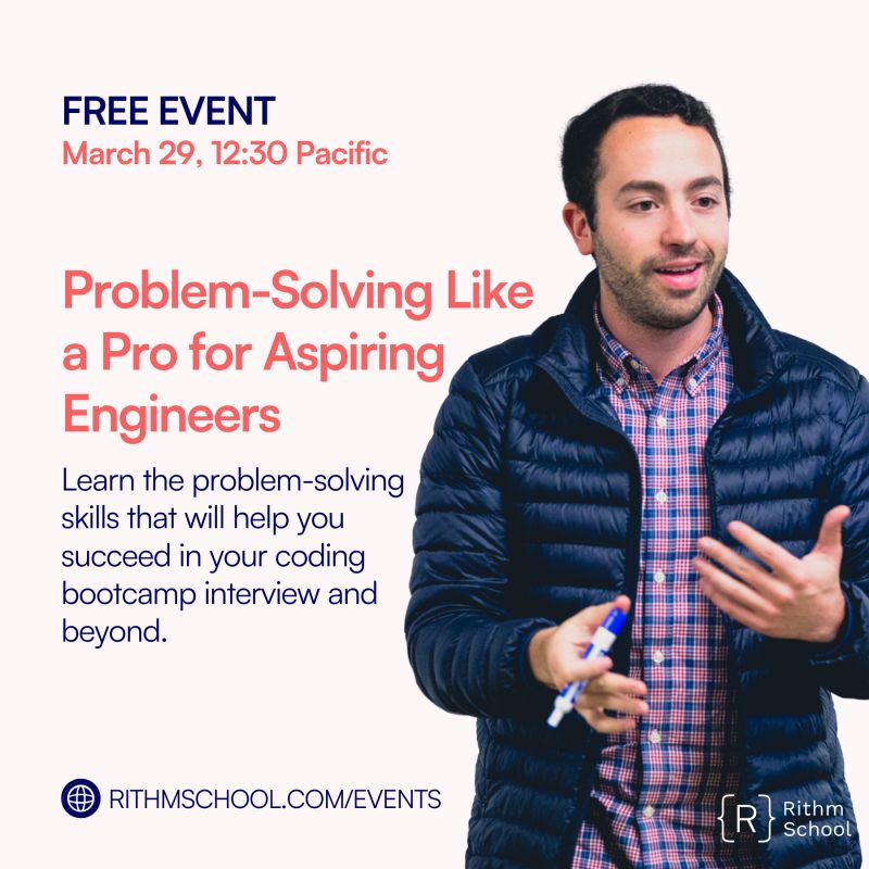 Rithm School on LinkedIn: #softwaredeveloper #developer #programmer # ... Rithm School on LinkedIn: #softwaredeveloper #developer #programmer # ...
