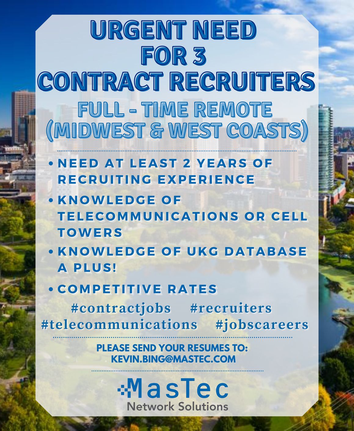 MasTec Communications Group on LinkedIn: #midwest #westcoast #career # ... MasTec Communications Group on LinkedIn: #midwest #westcoast #career # ...