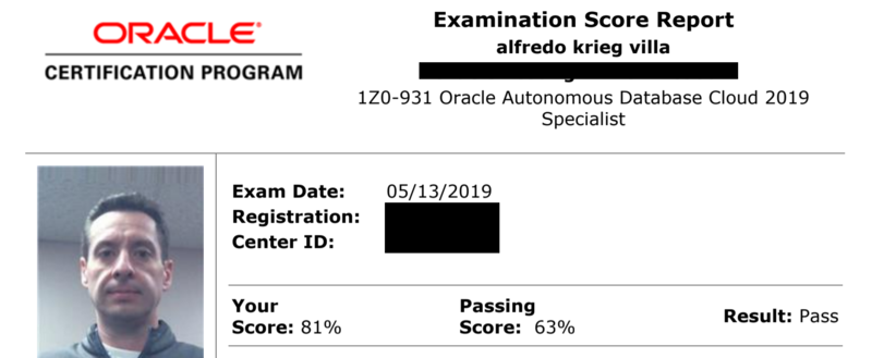 Alfredo Krieg on LinkedIn: Just completed the 1Z0931- Oracle ... Alfredo Krieg on LinkedIn: Just completed the 1Z0931- Oracle ...