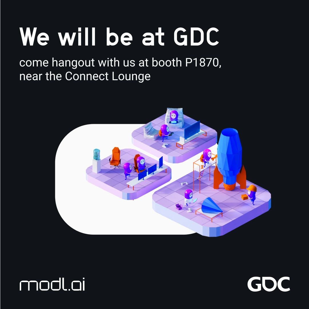 #gdc2023 #gamedev #gdc #gamedevelopersconference #gamedevelopers | modl.ai #gdc2023 #gamedev #gdc #gamedevelopersconference #gamedevelopers | modl.ai