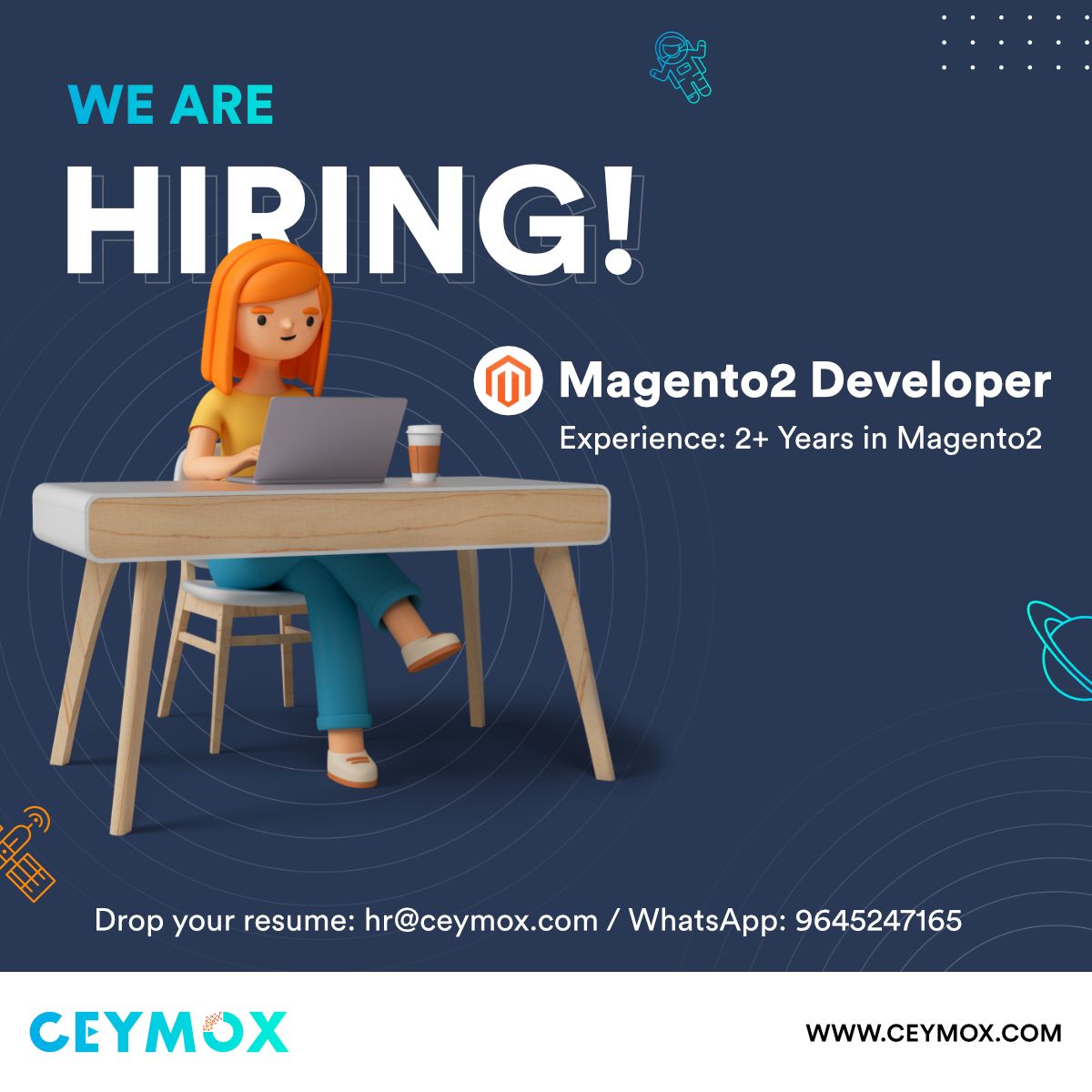 Ceymox ® | Magento Development Agency on LinkedIn: #ceymox #hiring # ... Ceymox ® | Magento Development Agency on LinkedIn: #ceymox #hiring # ...