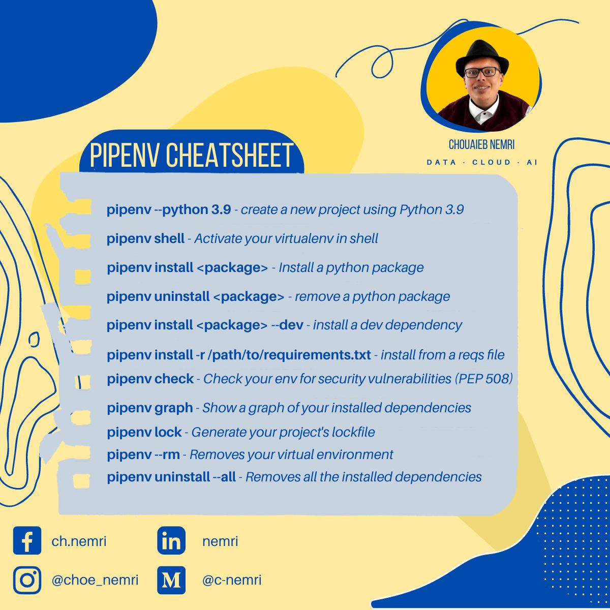 Chouaieb NEMRI on LinkedIn: #python #data #cloud #ai #ml #datascience # ... Chouaieb NEMRI on LinkedIn: #python #data #cloud #ai #ml #datascience # ...