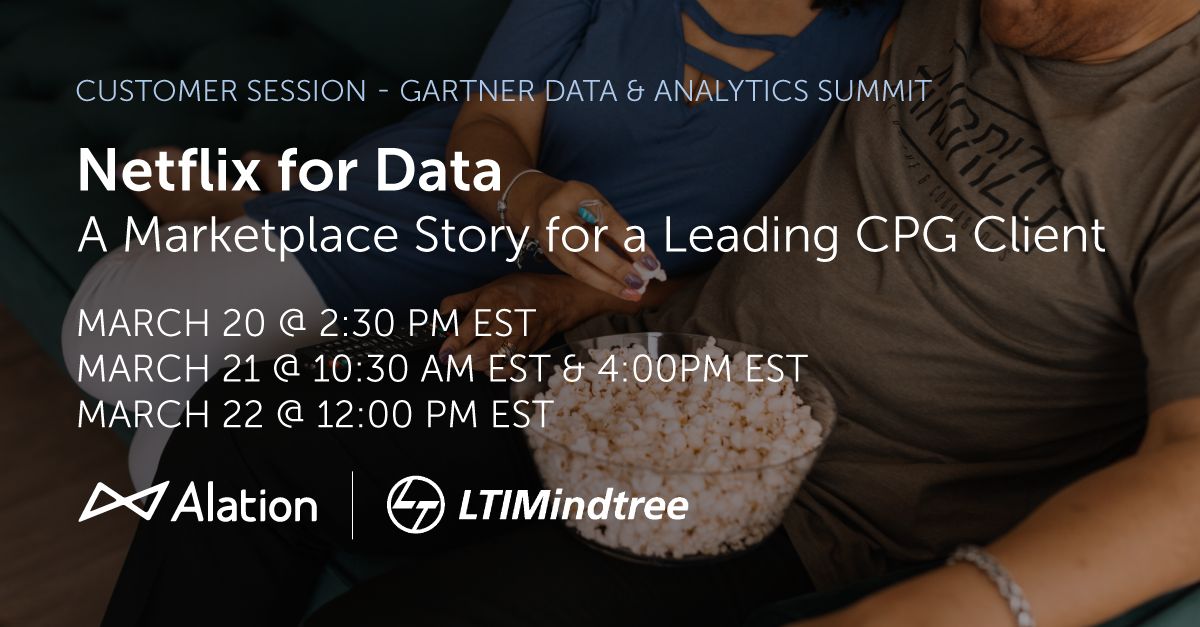Alation on LinkedIn: #gartnerda #dataevents #alationcustomers # ... Alation on LinkedIn: #gartnerda #dataevents #alationcustomers # ...