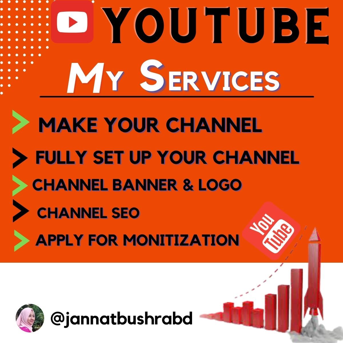 Fatema jannat bushra on LinkedIn: Hello! Do you want to start a YT ... Fatema jannat bushra on LinkedIn: Hello! Do you want to start a YT ...